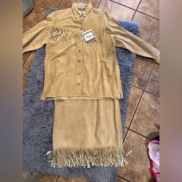 Double D Ranch | Jackets & Coats | Vintage Double D Ranch Wear Tan ...